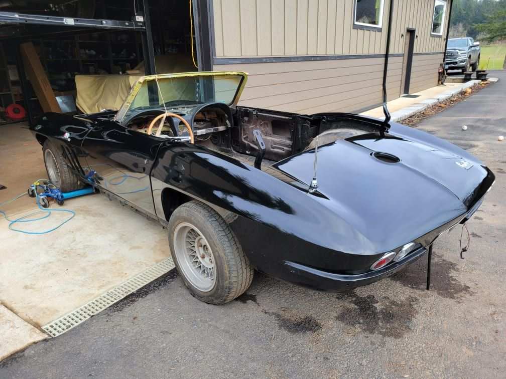 FS (For Sale) 1966 Covette Convertible 427/390 number matching project ...