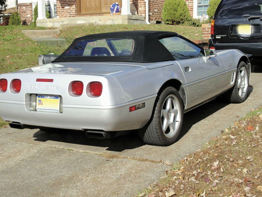 FS: 1996 C4 Corvette Convertible Collector Ed, Sebring Silver/Blk,
