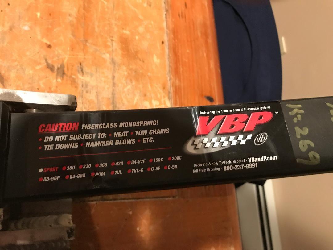 FS (For Sale) 63/82 fiberglass rear performance spring - CorvetteForum ...