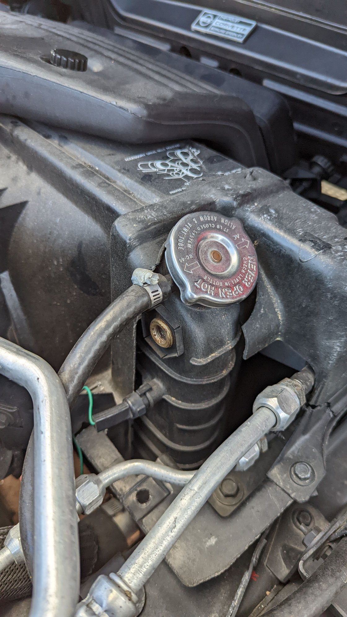 Missing connection on radiator? - CorvetteForum - Chevrolet Corvette ...