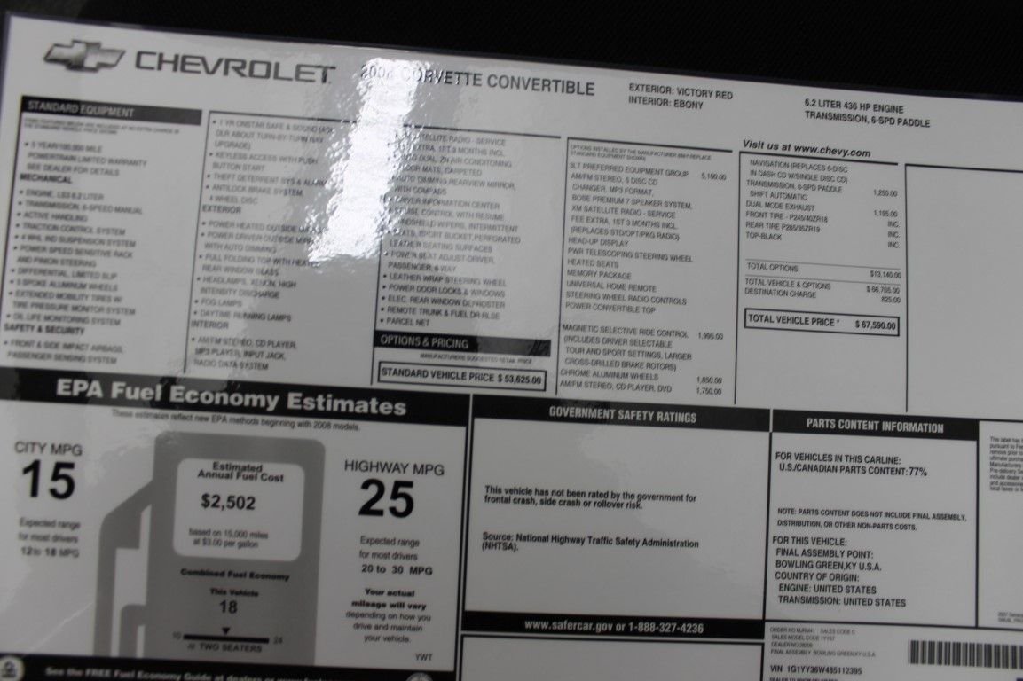 Laminating window sticker? - CorvetteForum - Chevrolet Corvette Forum ...
