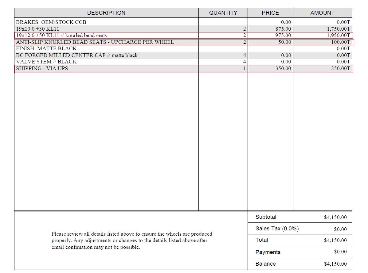 FS (For Sale) BC Forged Wheels + R888R's 345 30 ZR19 - CorvetteForum ...