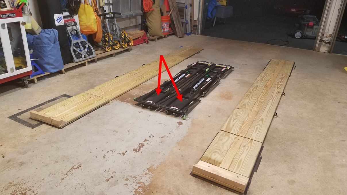 QuickJack BL-5000SLX caster mod question - CorvetteForum - Chevrolet ...