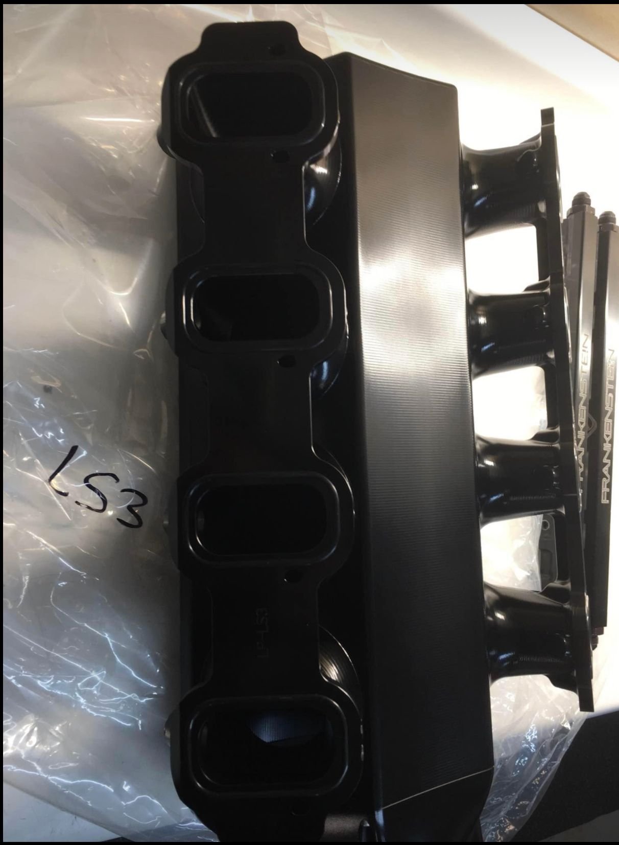FS (For Sale) Frankenstein billet low profile intake with LS3 runners ...