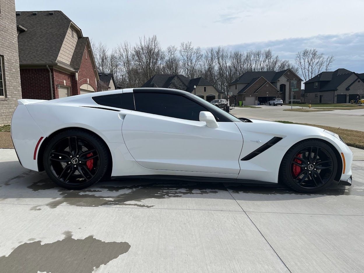 FS (For Sale) 2014 Arctic White C7 Z51 3LT w/ M7 only 16k miles ...