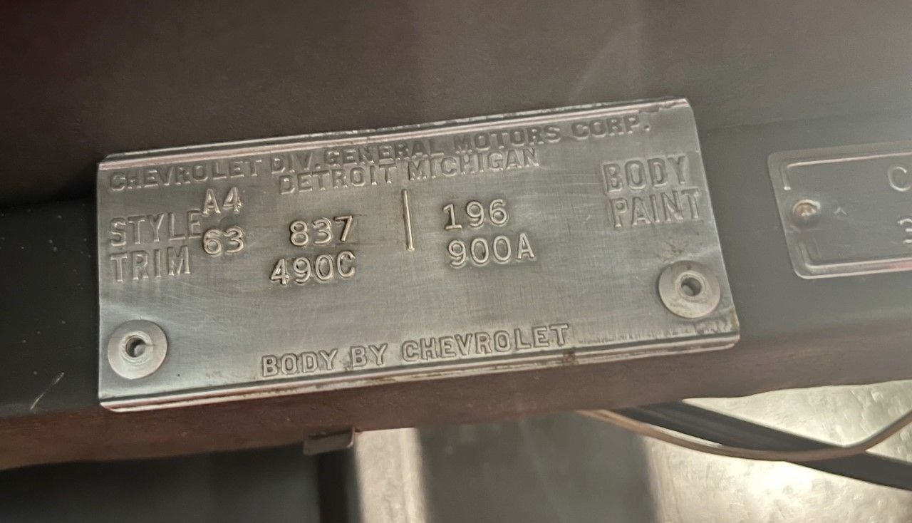 Trim Tag - look authentic ? - CorvetteForum - Chevrolet Corvette Forum ...