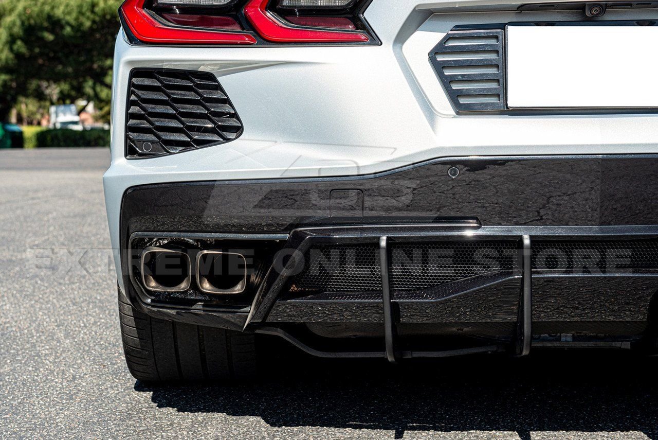 2020-2023 corvette c8 performance style lower diffuser fins ...