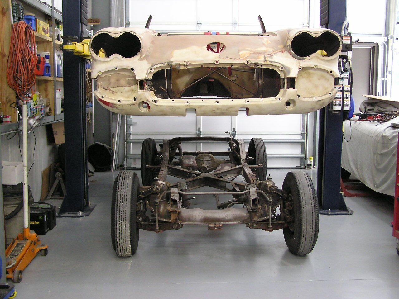 Proper body lifting points for a C1 - CorvetteForum - Chevrolet ...