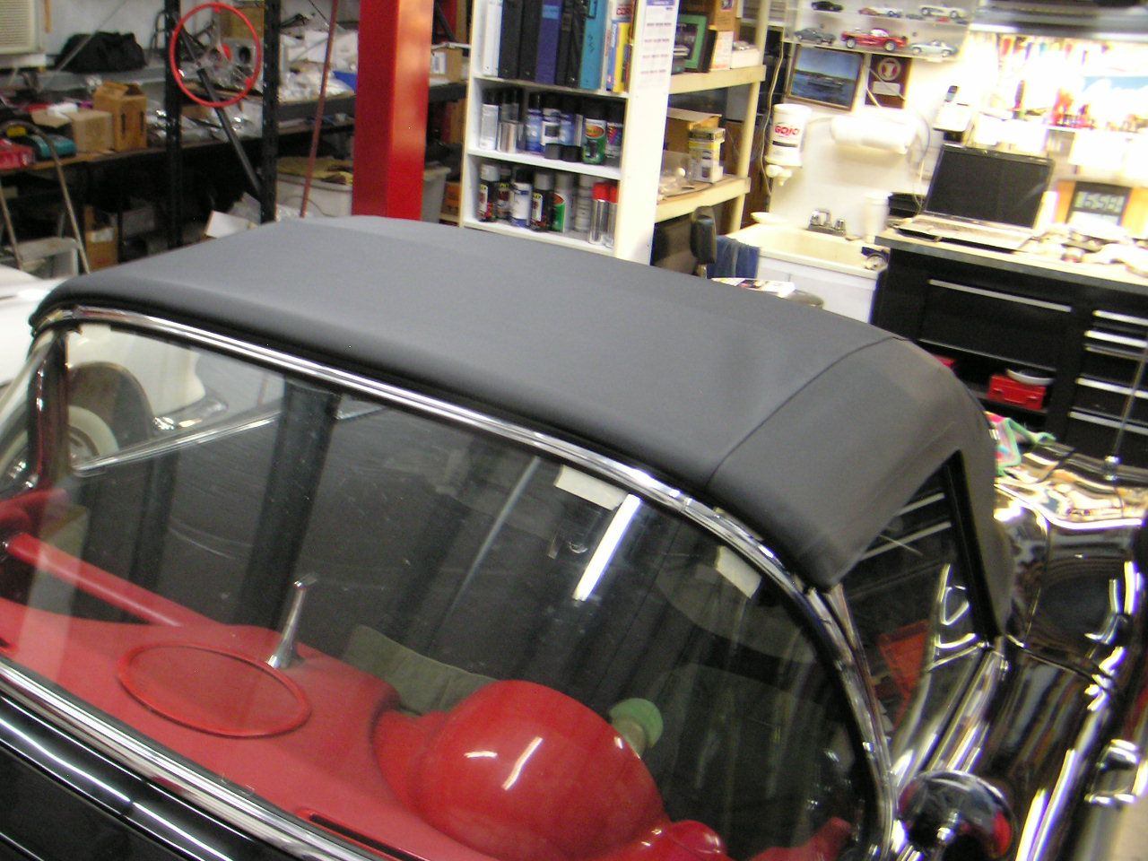 C1 57 Convertible top frame adjustments - CorvetteForum - Chevrolet ...