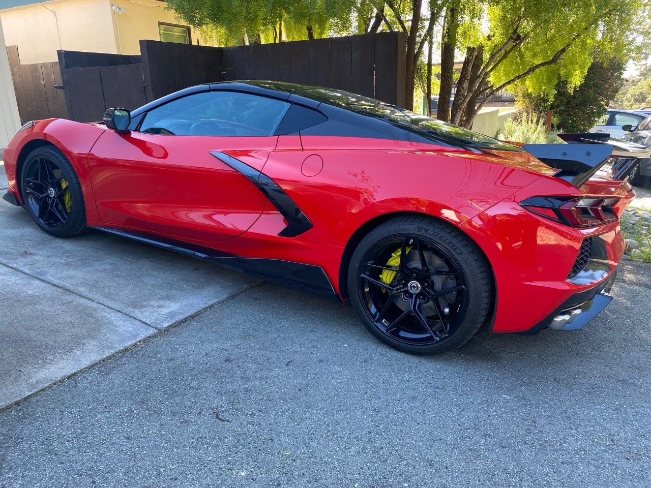 2022 C8 - Torch Red 3LT HRE FlowForm Wheels - CorvetteForum - Chevrolet ...
