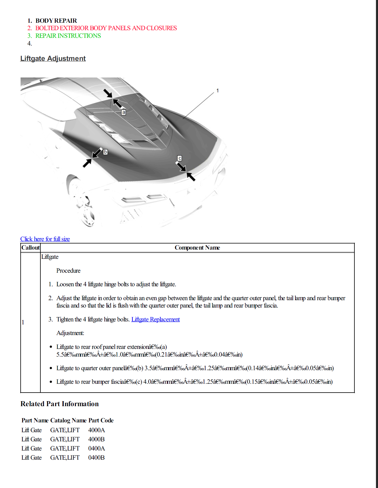 Rear hatch latch height adjustable? - CorvetteForum - Chevrolet ...