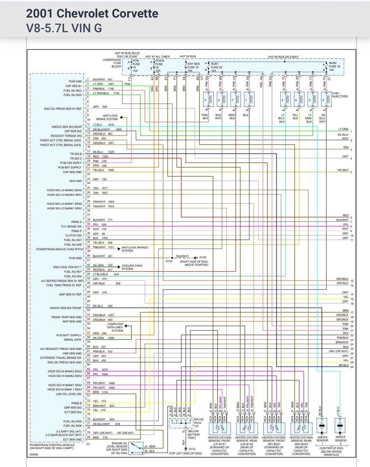 99 c5 FRC 6spd engine wiring diagram needed - CorvetteForum - Chevrolet ...