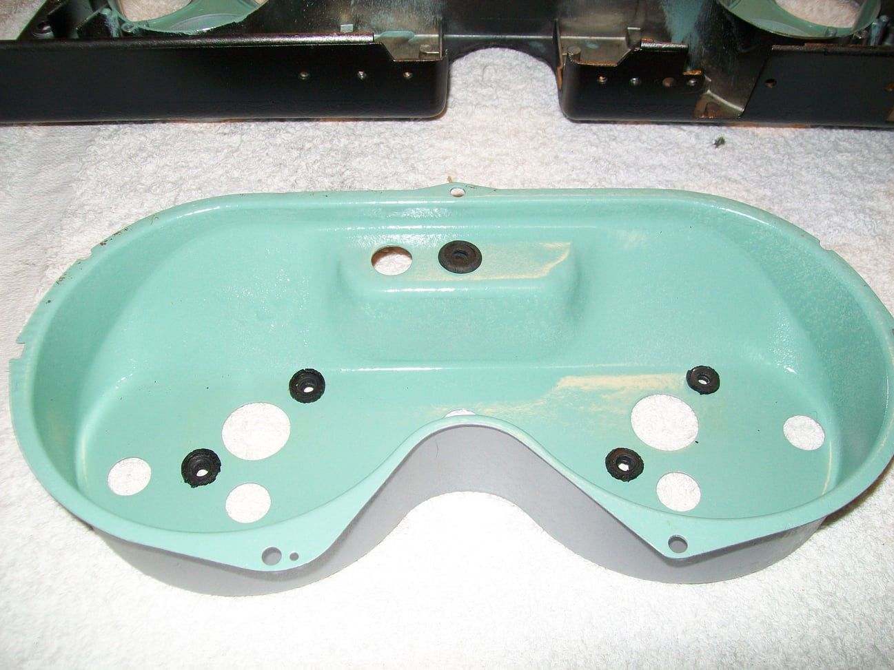 C2 '64 Instrument Cluster Surround Panel - Cracked - CorvetteForum ...