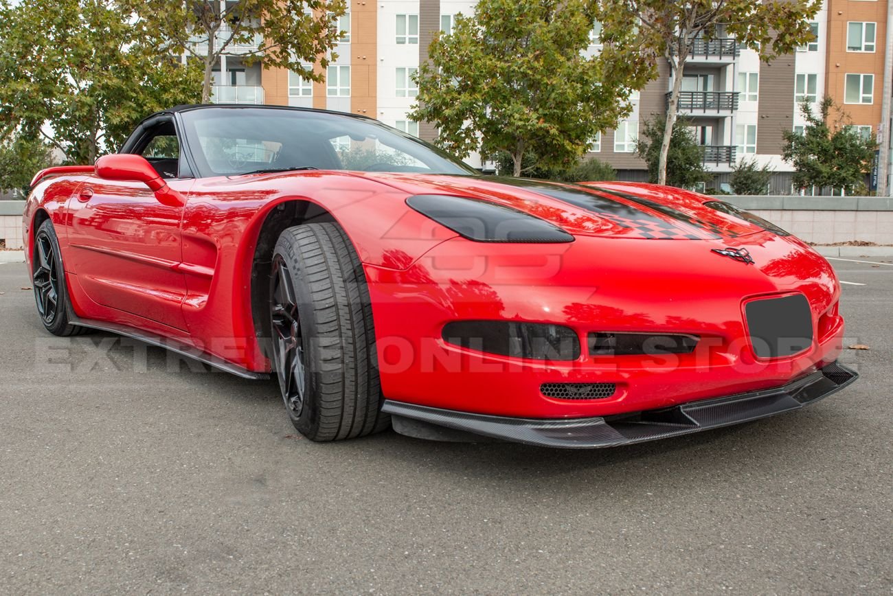 Chevrolet Corvette C5 ZR1 Carbon Fiber Splitter Lip & Side Skirts ...