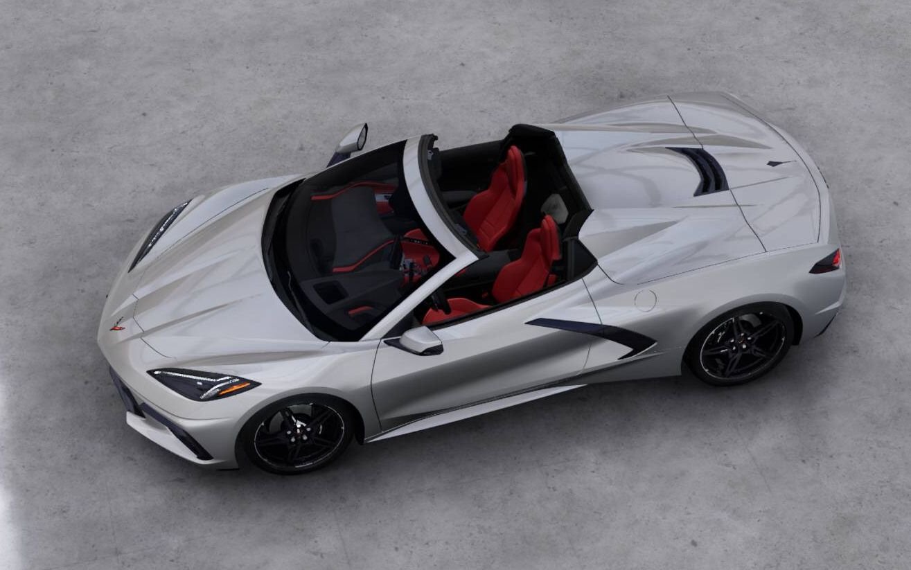 Three Convertible Top Color Options for 2020 C8 Corvette ...