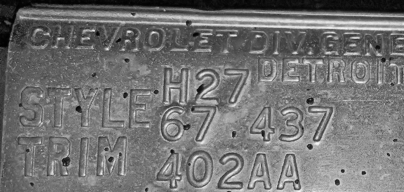 Trim Tag Opinion {Original?} - CorvetteForum - Chevrolet Corvette Forum ...