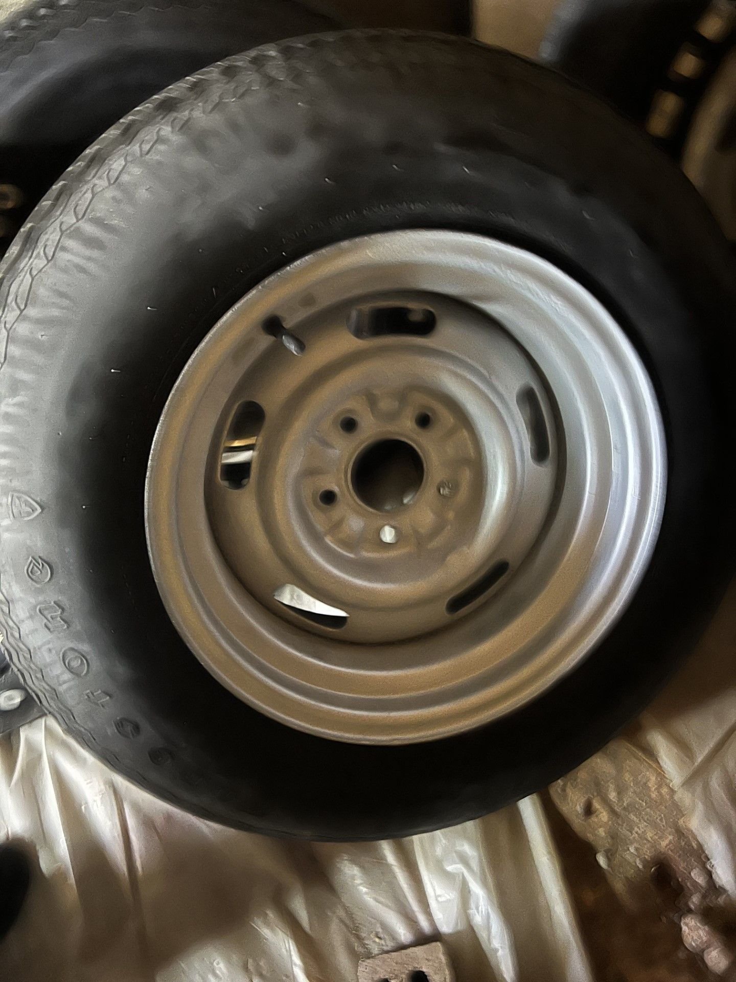 FS (For Sale) 5 Firestone 500 Steel Belted Radial GR70-15 Tires NCRS+ ...