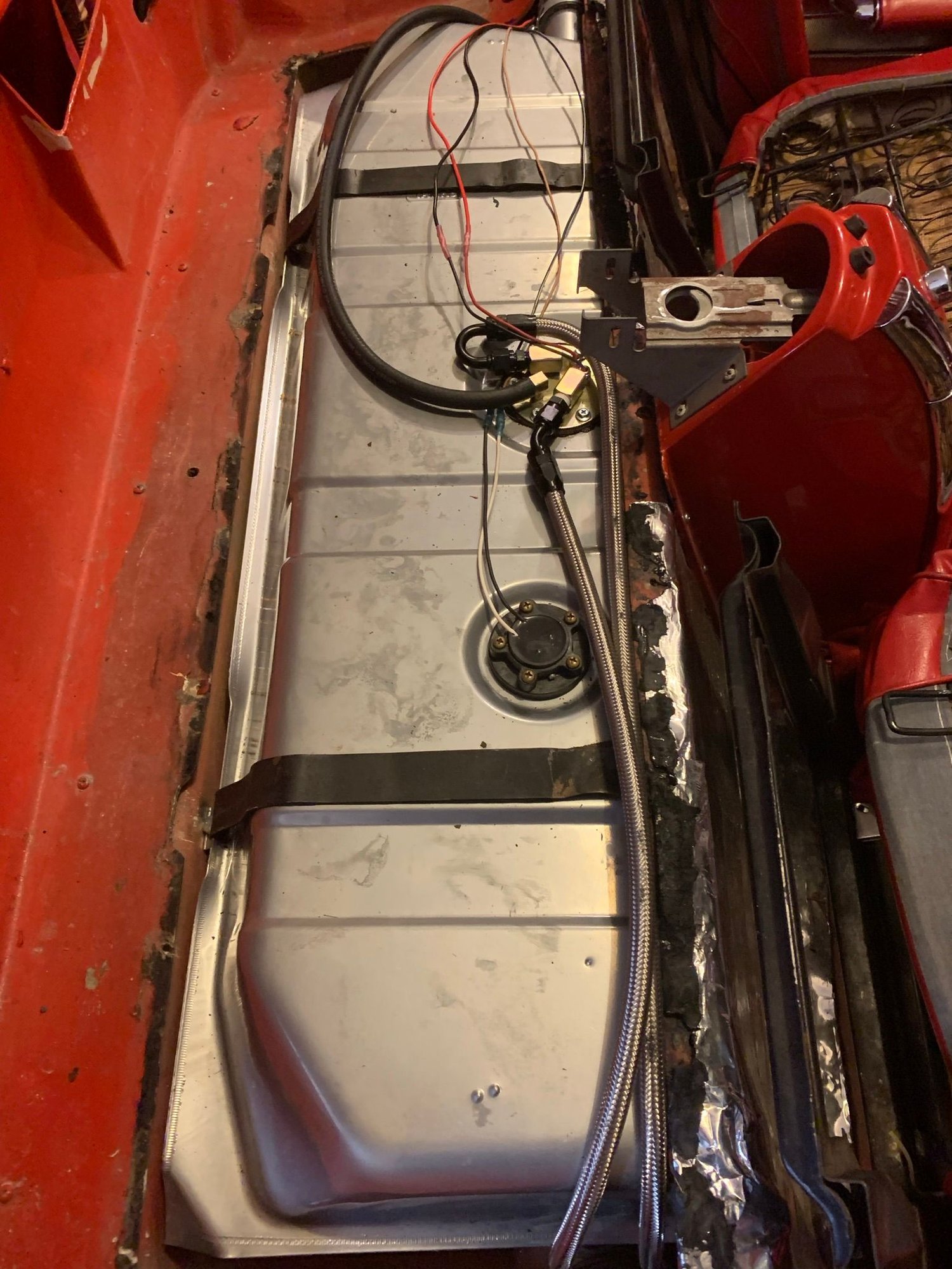C1 installing new EFI fuel tank - CorvetteForum - Chevrolet Corvette ...