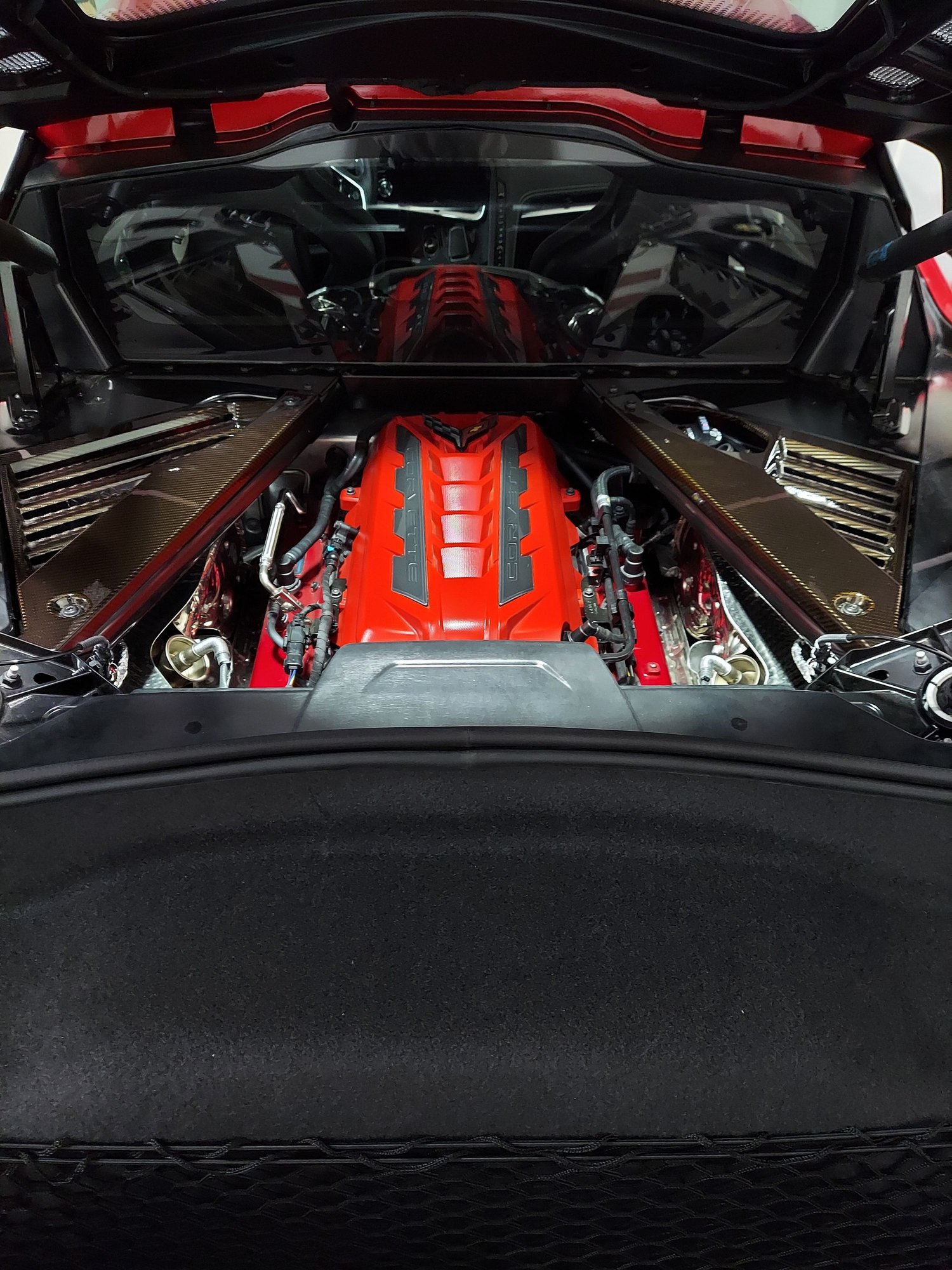 FS (For Sale) GM OEM Carbon Fiber Engine Panels - CorvetteForum ...