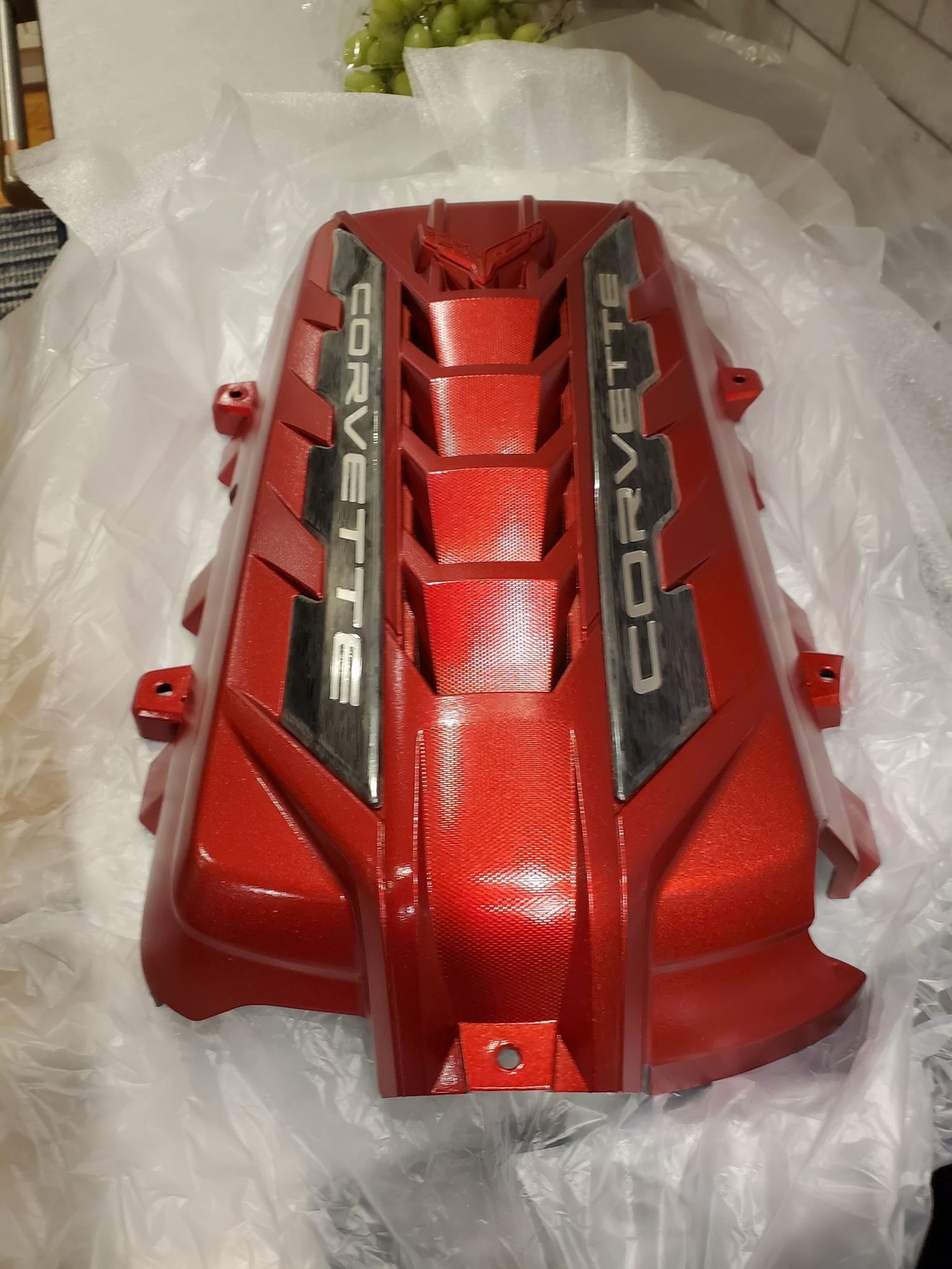 Got my red engine covers - CorvetteForum - Chevrolet Corvette Forum ...