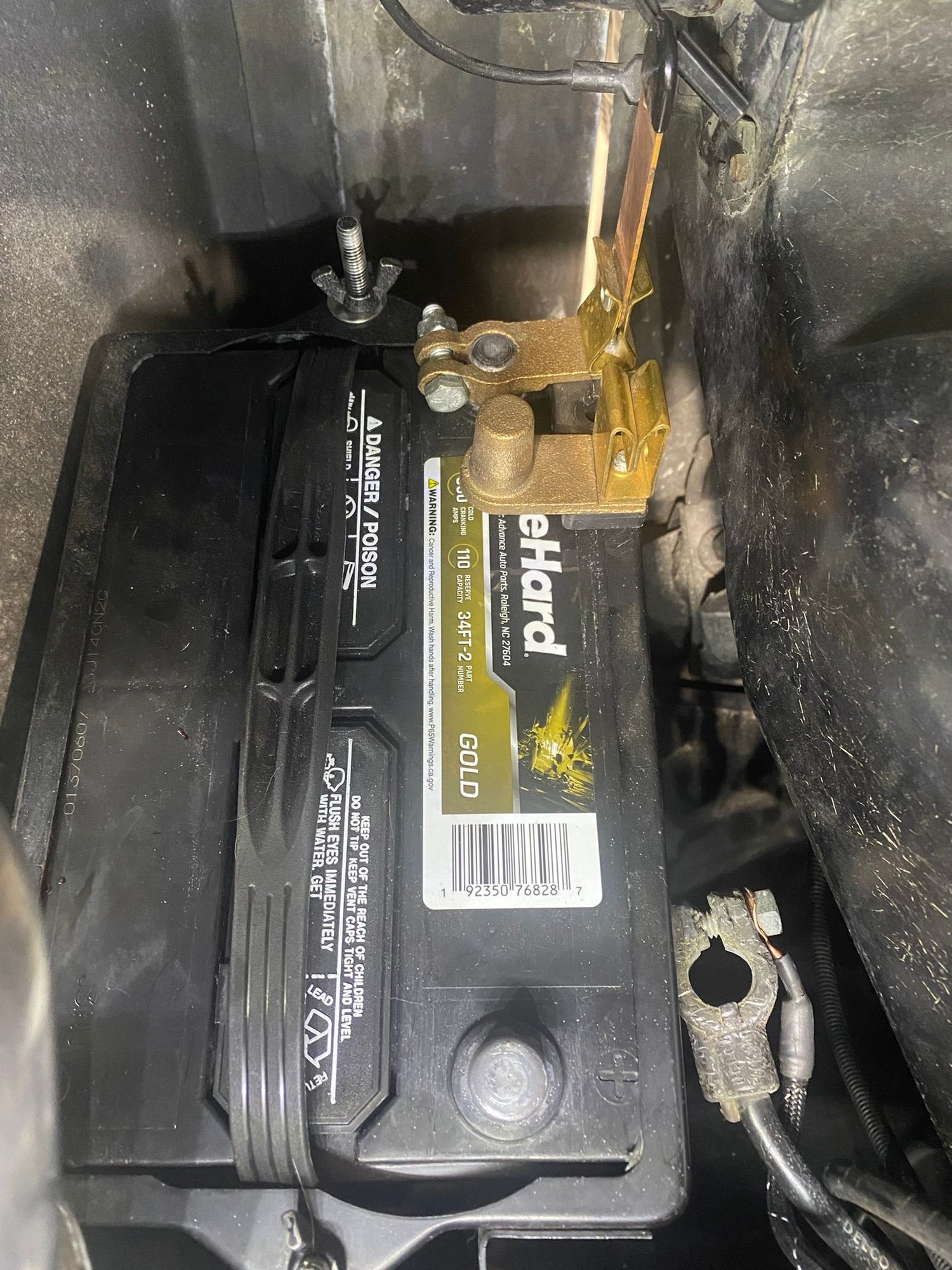 C2 Isolating Battery from Hold Down - Page 2 - CorvetteForum ...