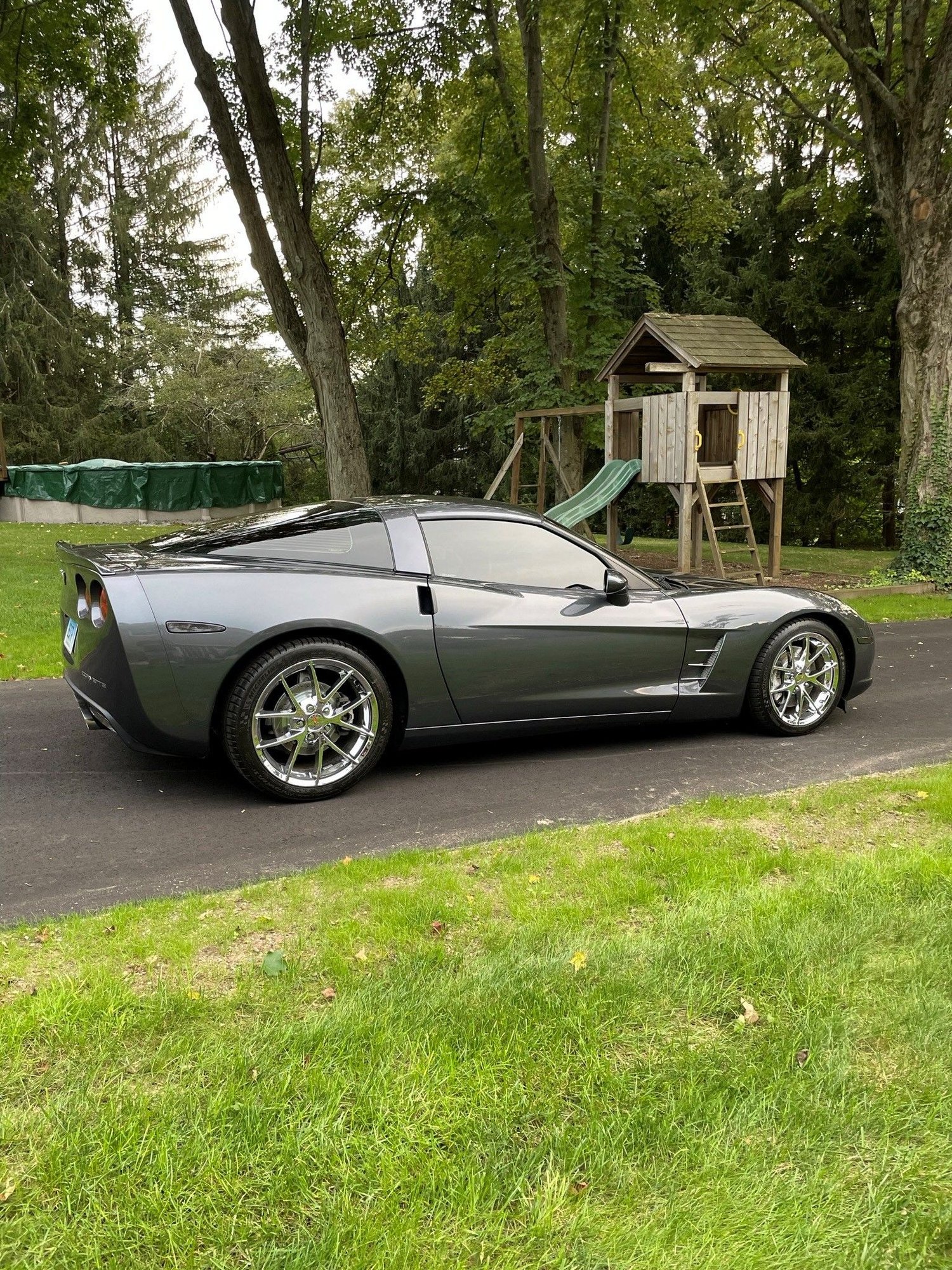 WTT (Want To Trade) C6 Z06 Chrome Spyder Wheels For C6 Base Wheels ...
