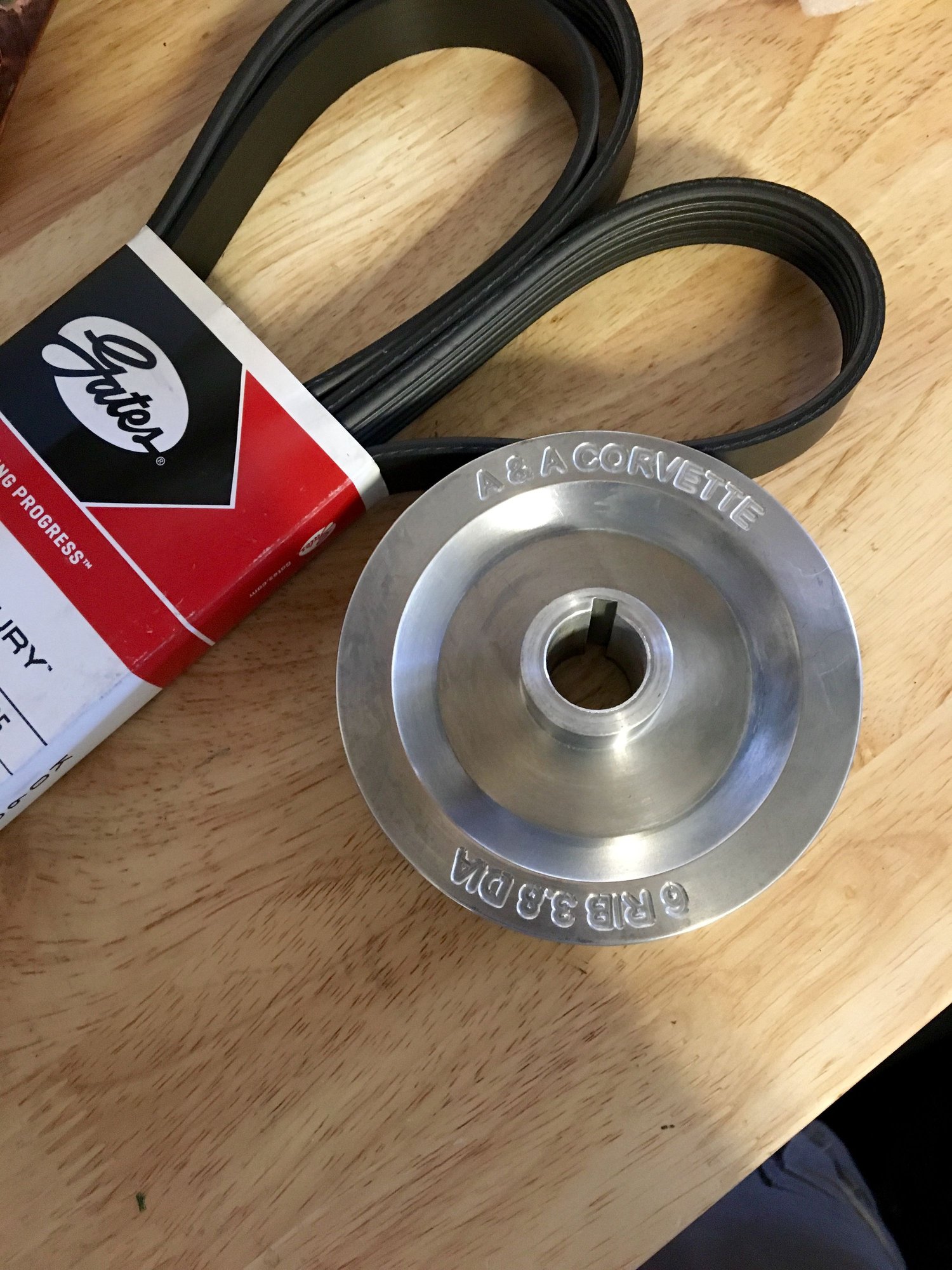 A&A Vortech 3.8 Pulley - CorvetteForum - Chevrolet Corvette Forum ...