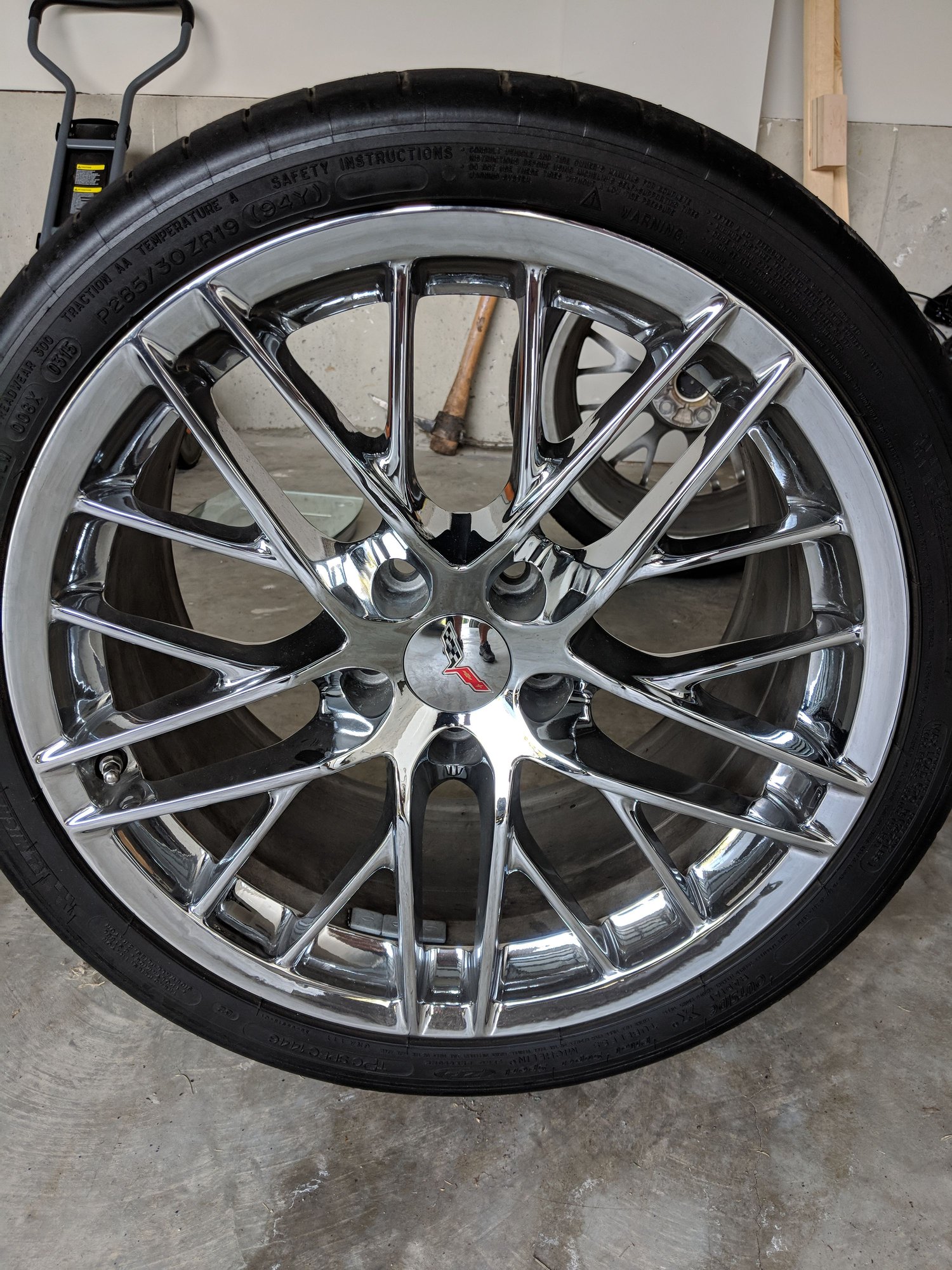 FS (For Sale) OEM 2011 chrome zr1 wheels - CorvetteForum - Chevrolet ...