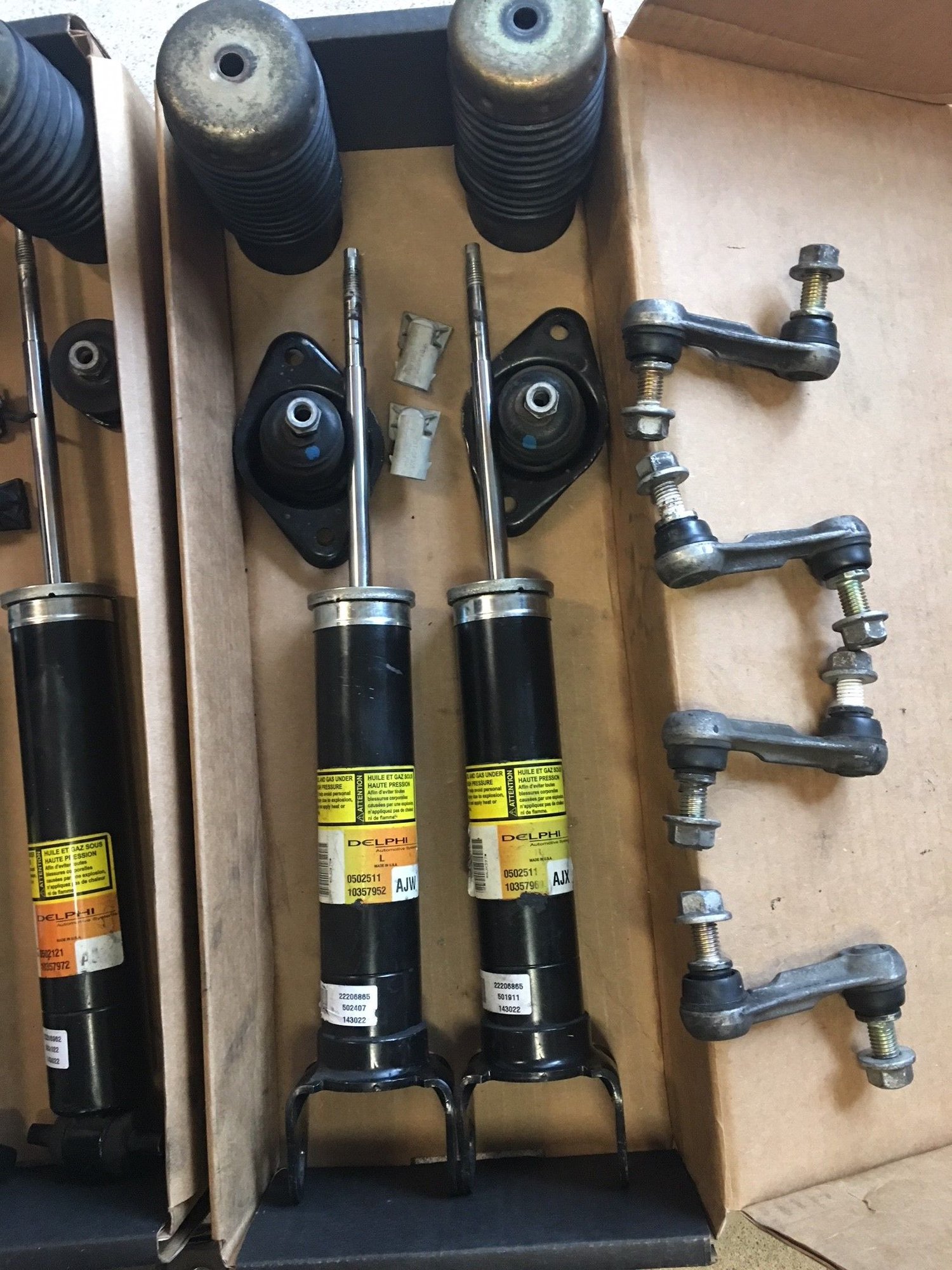 FS (For Sale) 2005-C6 Corvette OEM Factory F55 Magnetic Selective Ride ...