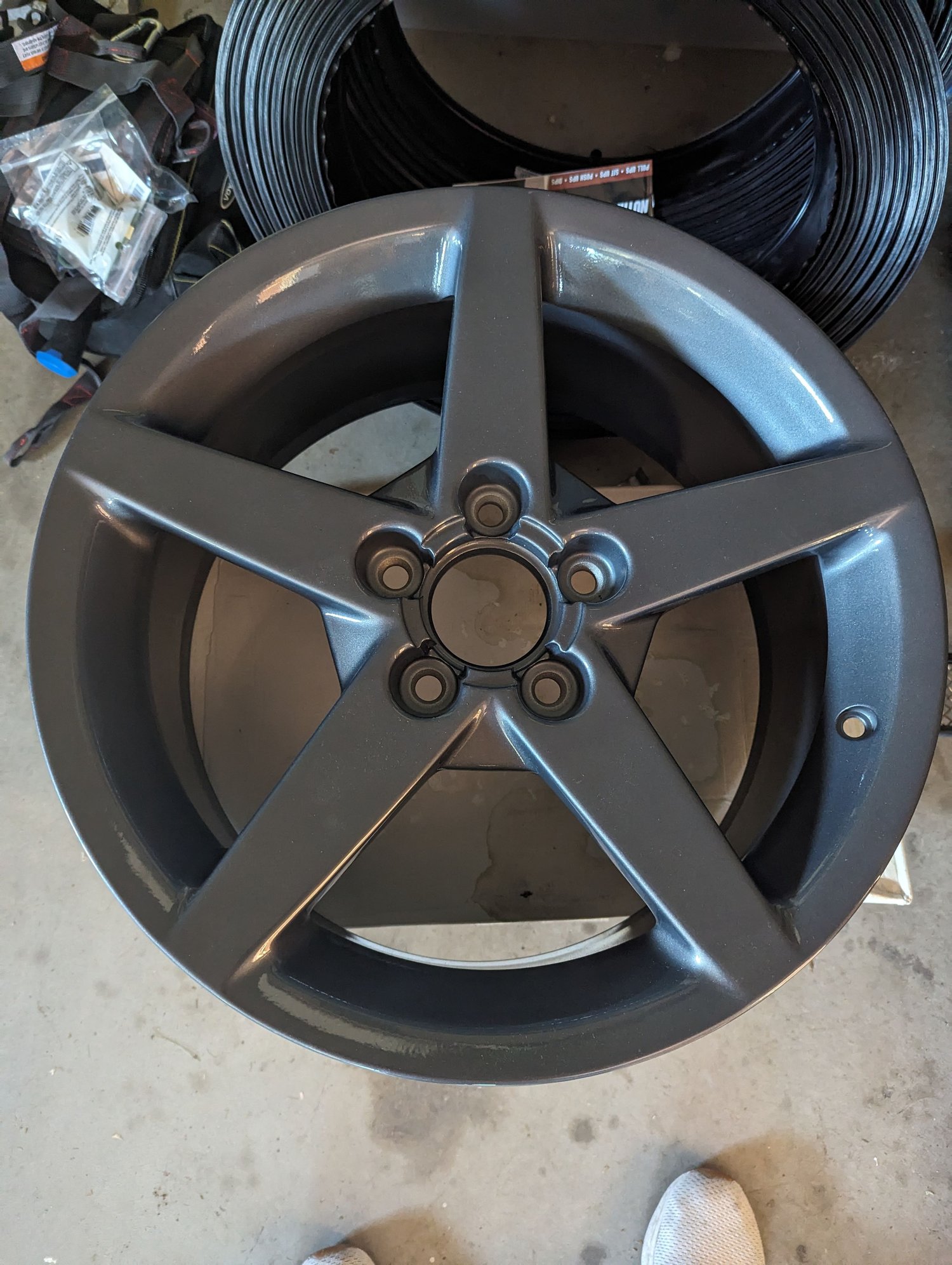 FS (For Sale) Brand new Charcoal Grey C6 Wheel-185 shipped ...