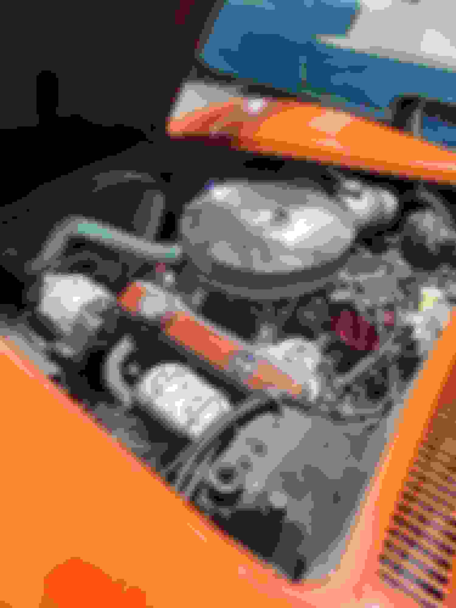 FS (For Sale) Orange, 1968 convertible Both Tops, SBC, 4 speed ...