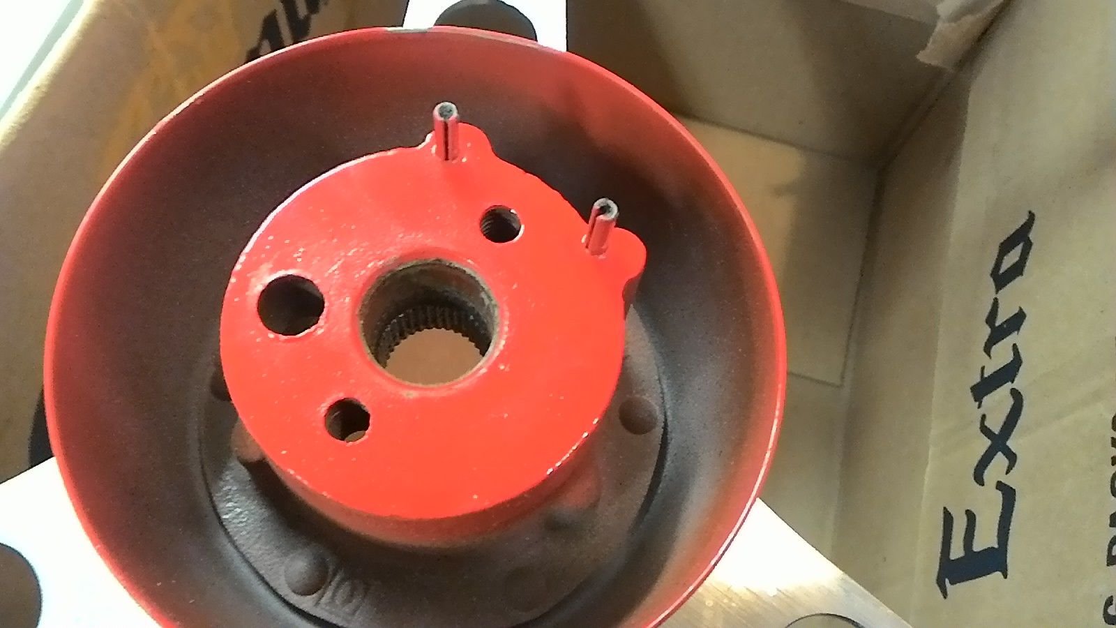 1958 steering wheel hub turning pins - CorvetteForum - Chevrolet ...