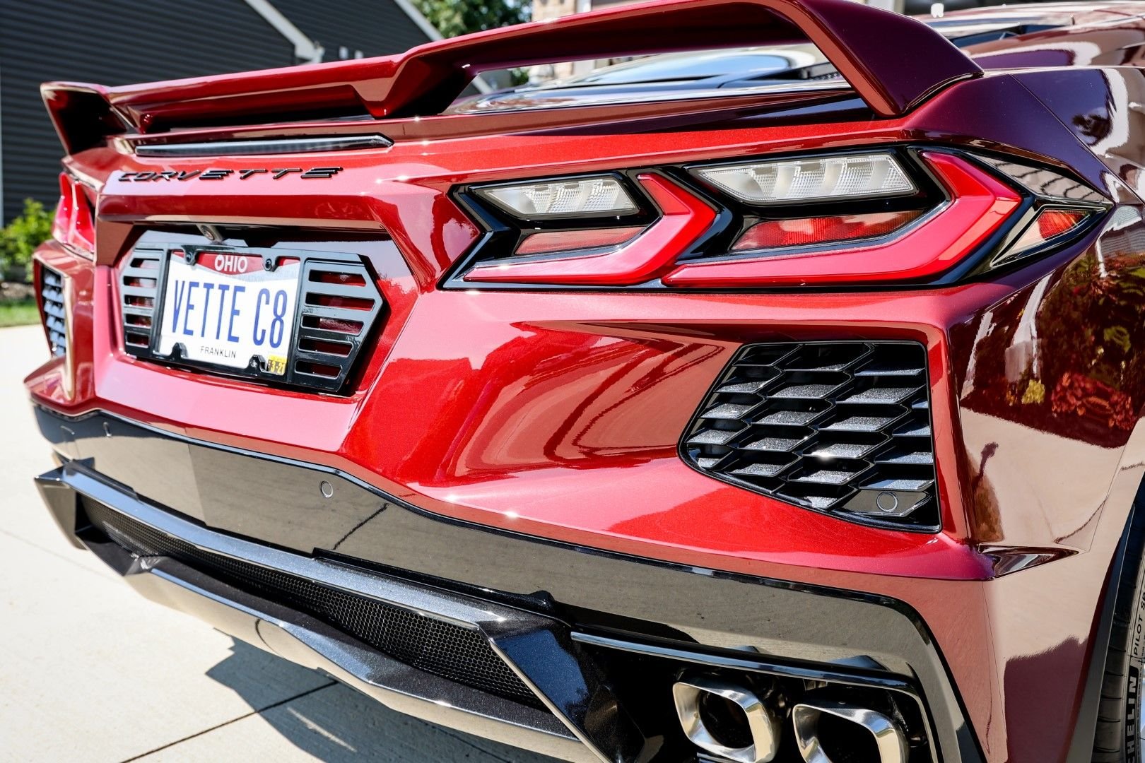 2020-2021 C8 Corvette Billet License Plate Frame - CorvetteForum ...