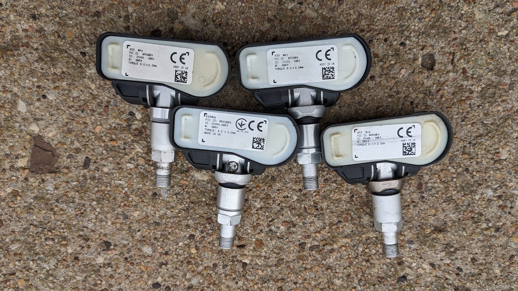 FS (For Sale) 2014-2019 C7 Corvette TPMS Tire Pressure Sensors, Stems ...