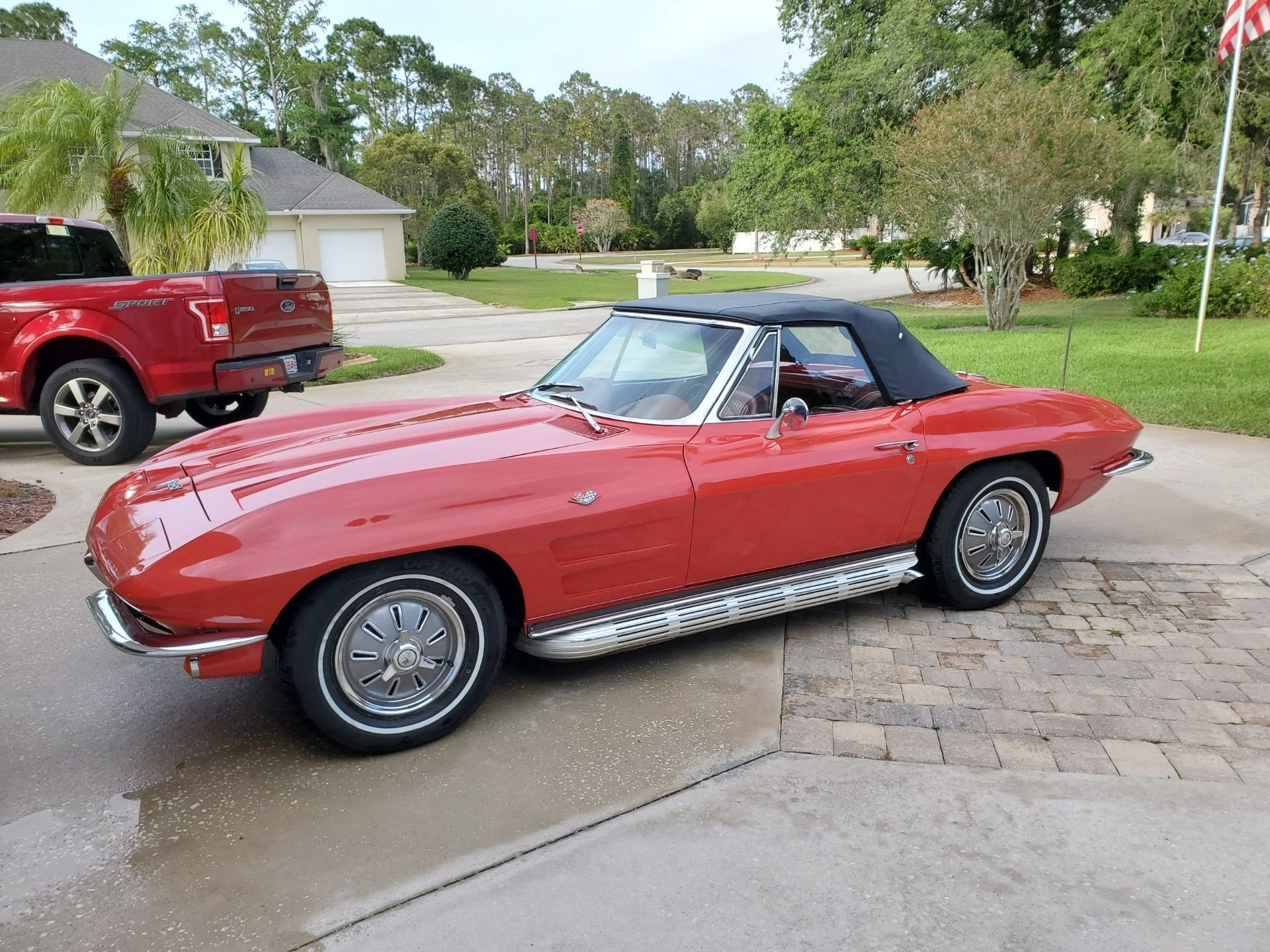 Just bought a 64 Riverside Red roadster - CorvetteForum - Chevrolet ...