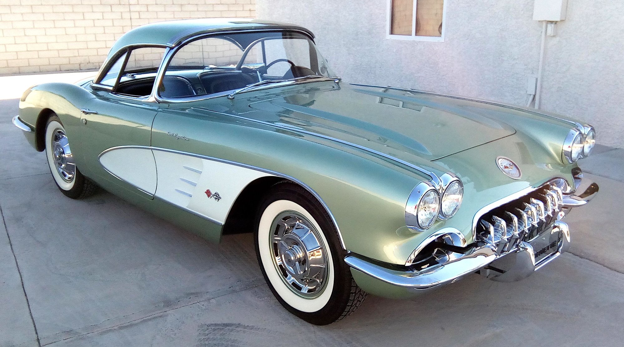 FS (For Sale) 1960 Cascade Green Show Car - CorvetteForum - Chevrolet ...