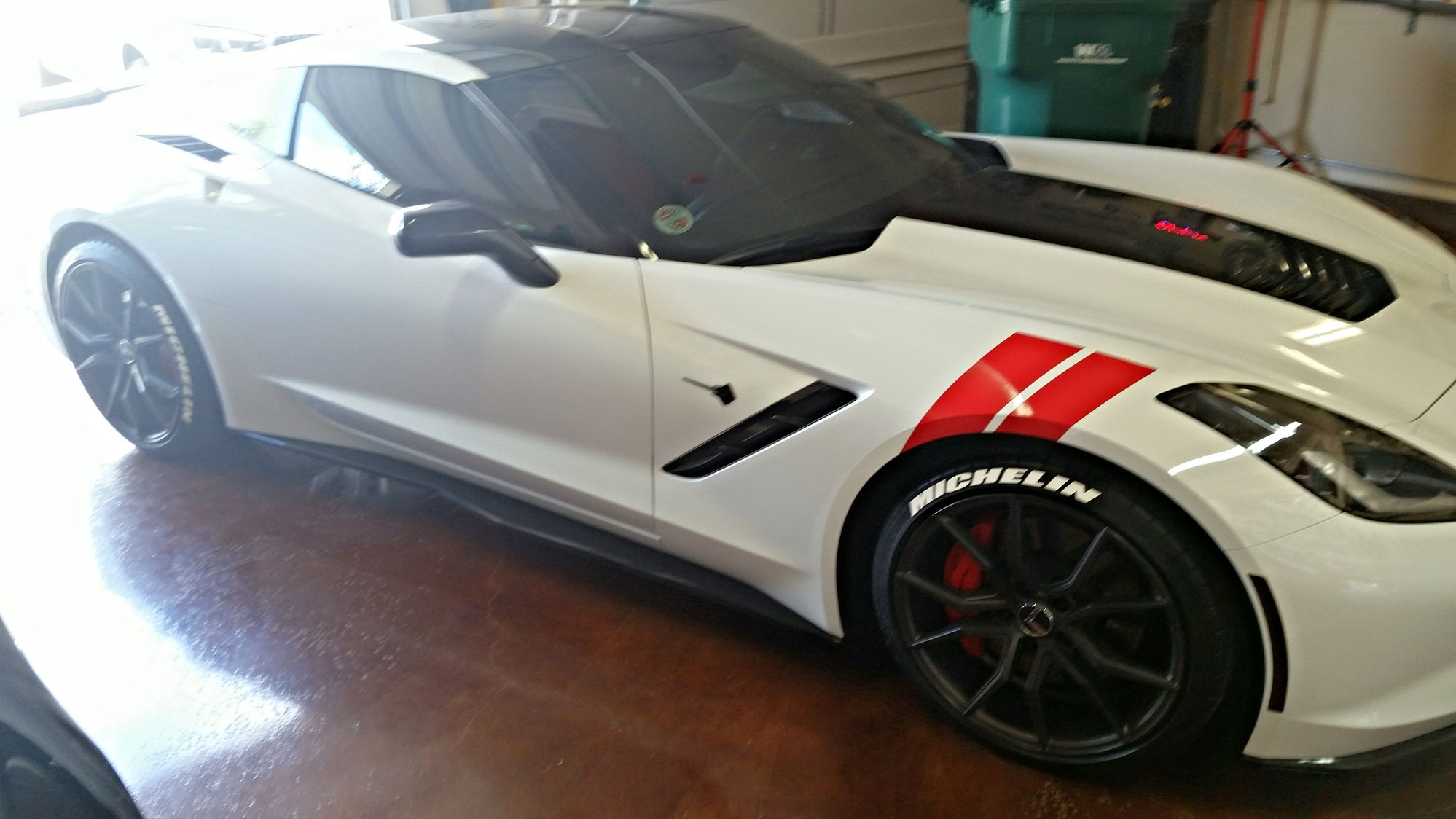 Installed treadwear white letter tire letters on my C7 - CorvetteForum ...