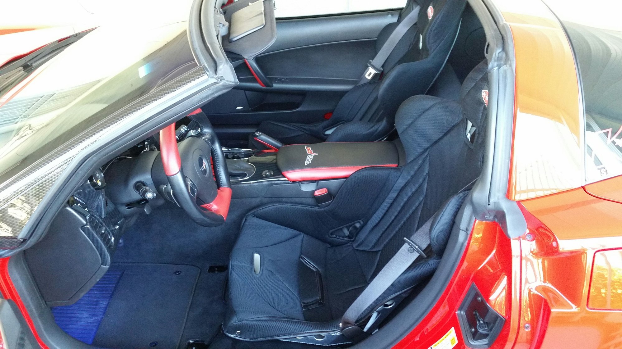 Swapped to aluminum racing seats.... - CorvetteForum - Chevrolet ...