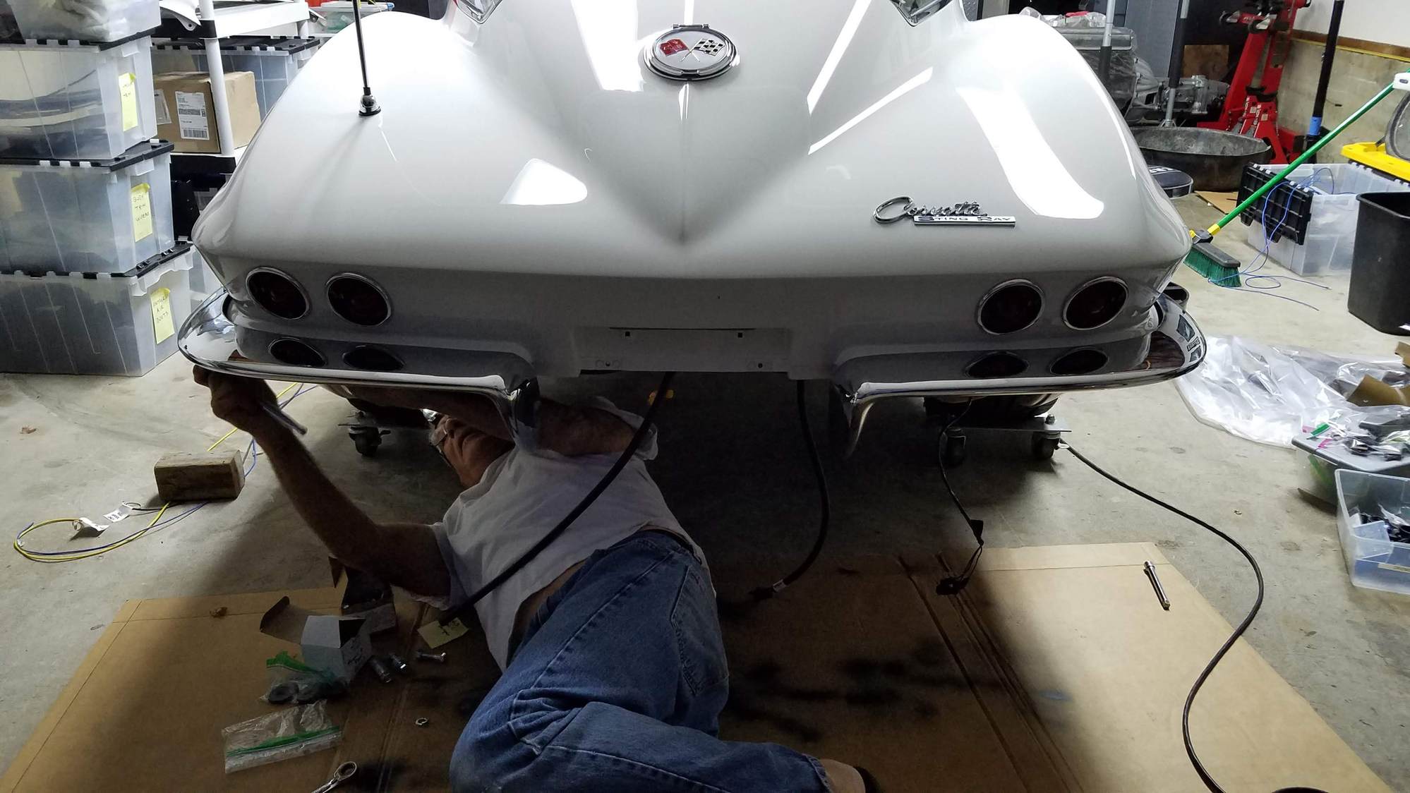C2 C2 Corvette Rear Valence removal pictures - CorvetteForum ...