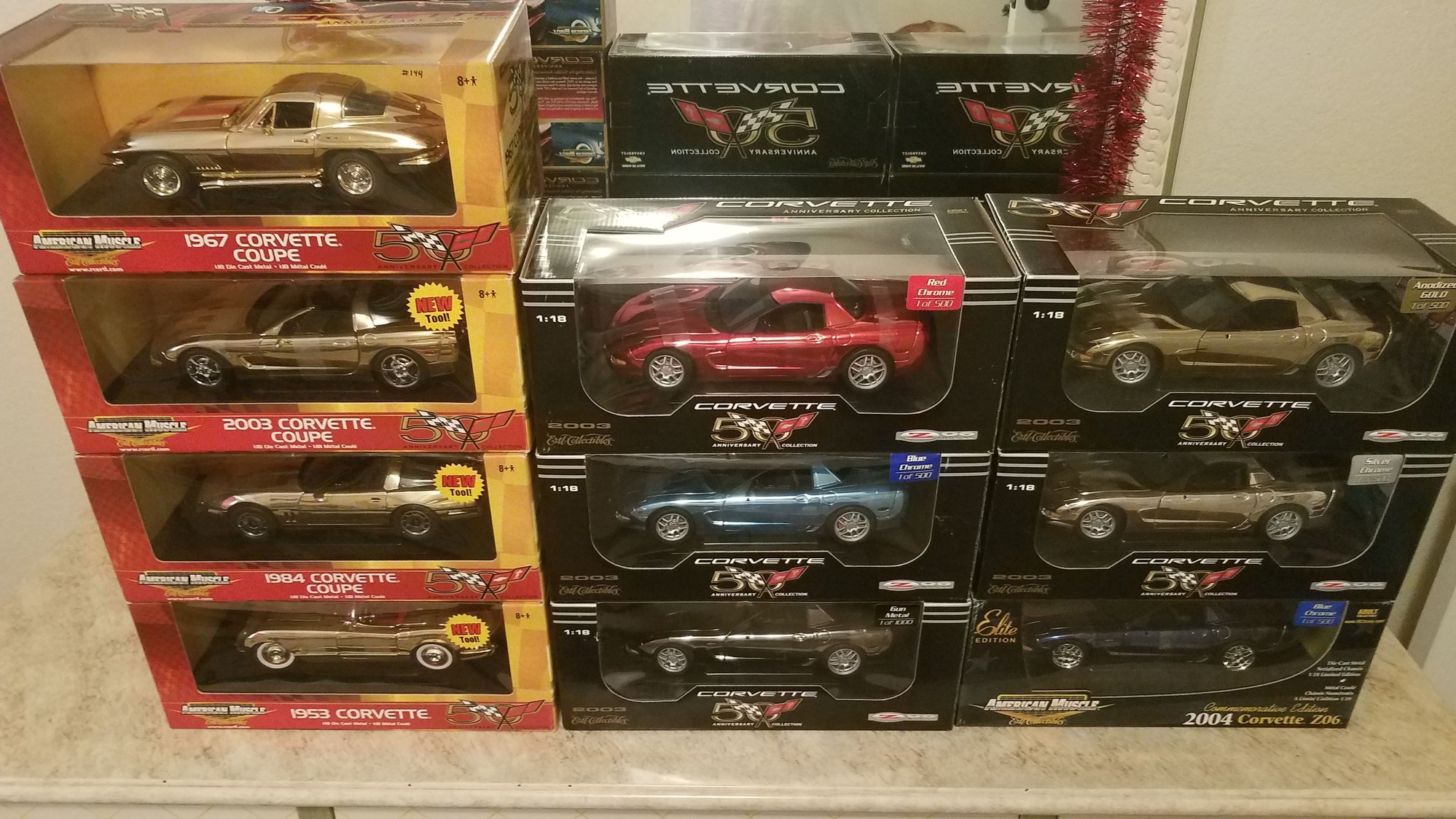 Very Rare Chase Corvette Lot American Muscle 1:18 Scale - CorvetteForum ...