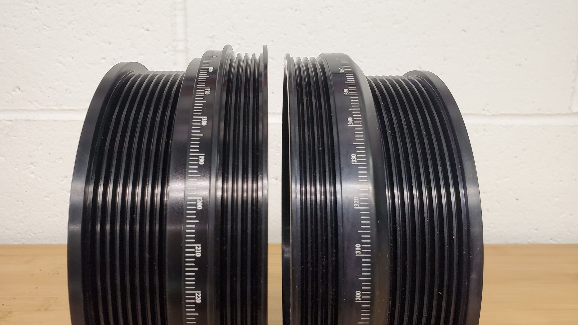 Custom ATI Dampener w/ TALL belt guides (eliminate tossed AC belts ...