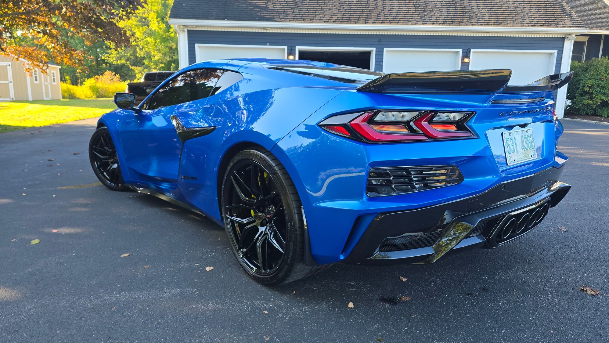 2024 Z06 Riptide Blue 3LZ - Carbon Brakes - Comp Seats - 1.6K Miles ...