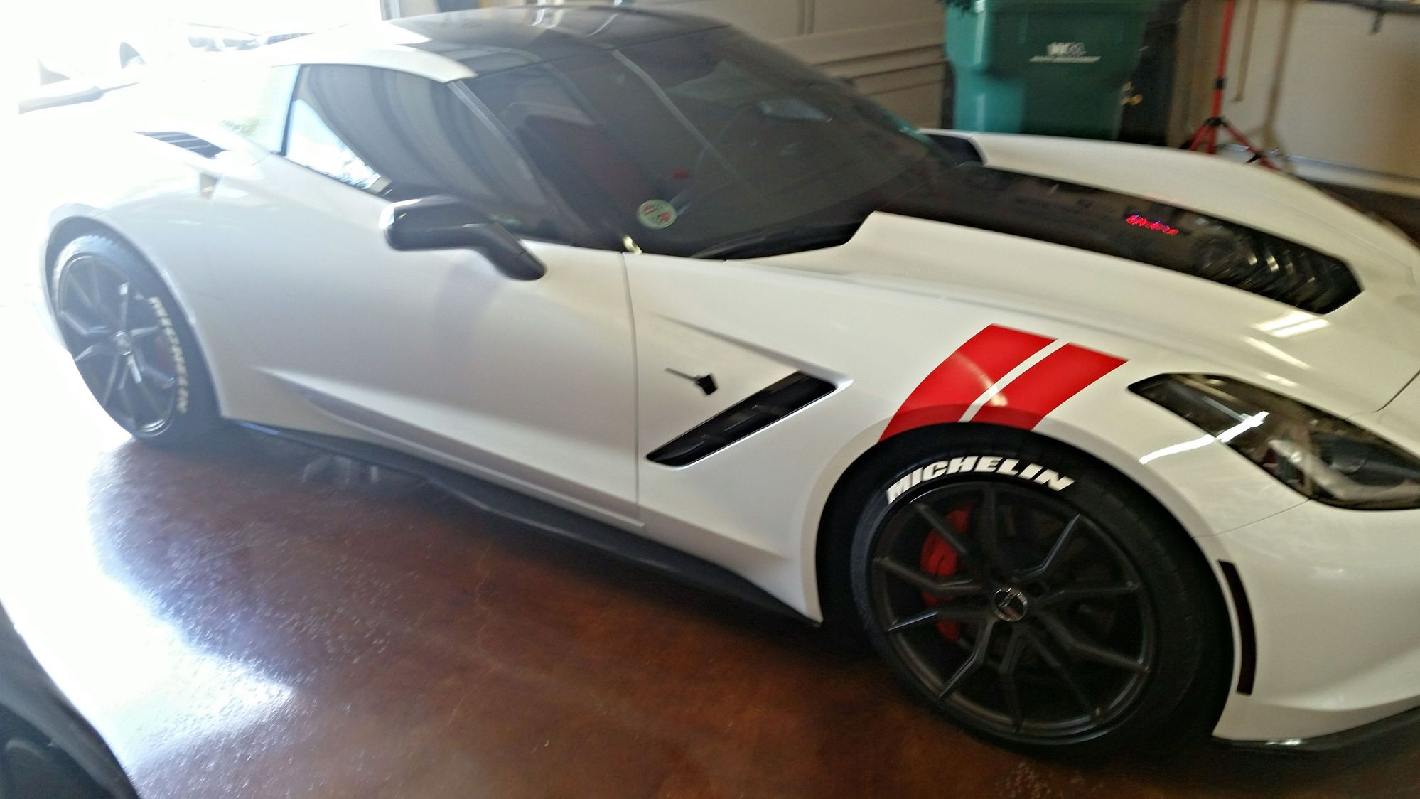 Installed treadwear white letter tire letters on my C7 - CorvetteForum ...