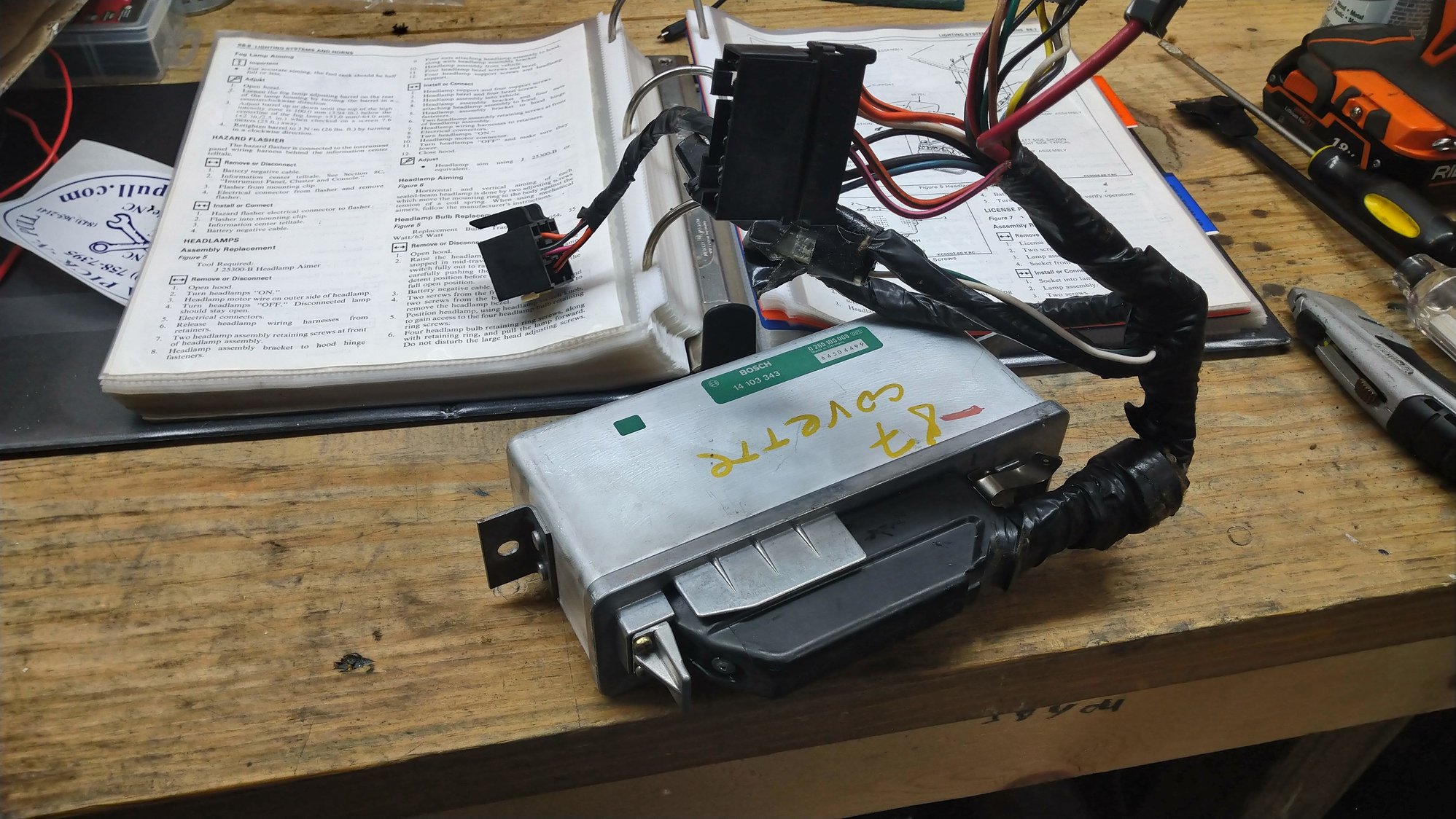 FS (For Sale) ABS control module and harness - CorvetteForum ...