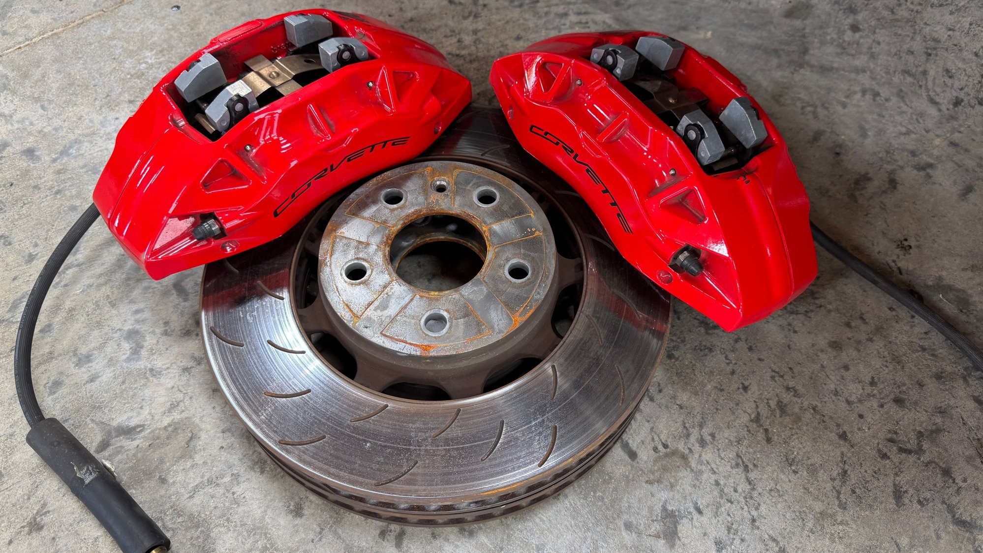 FS (For Sale) Z51 Front Brake Calipers and Rotors w/ hardware ...