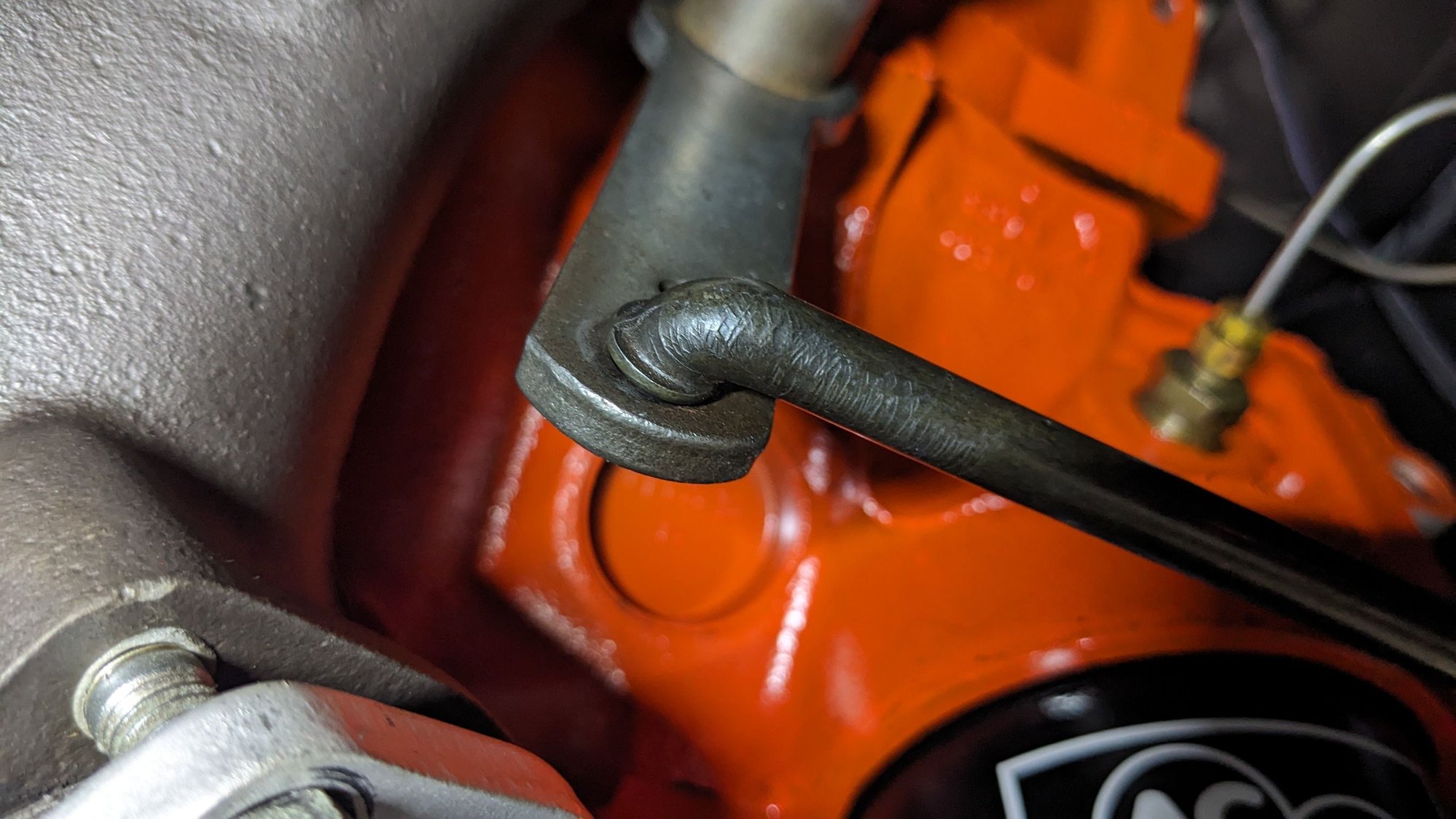 C2 Is this much play/slop common at the clutch fork pivot pin / push ...