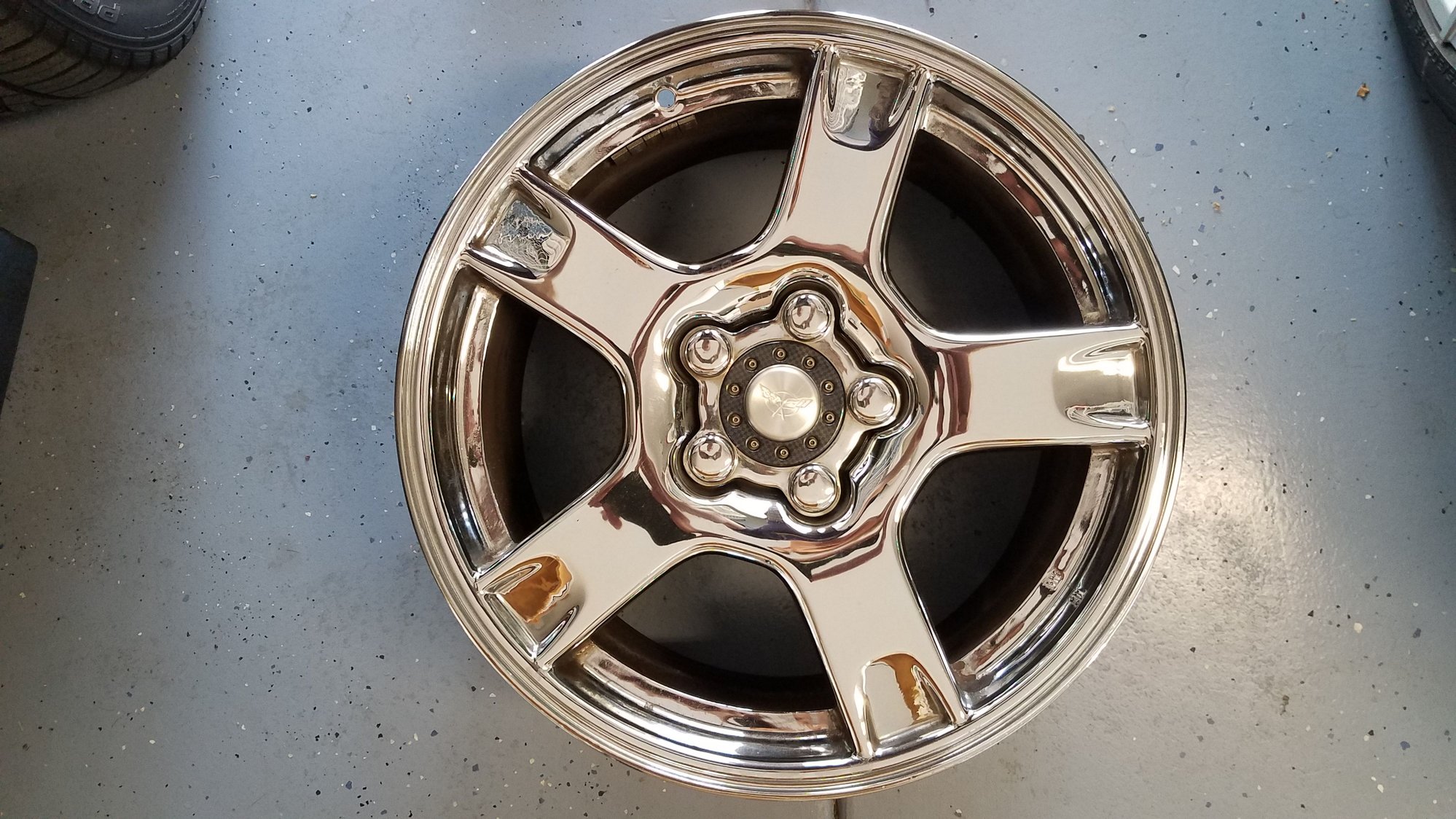 FS (For Sale) C5 Chrome Wagon Wheels (Rears) - CorvetteForum ...