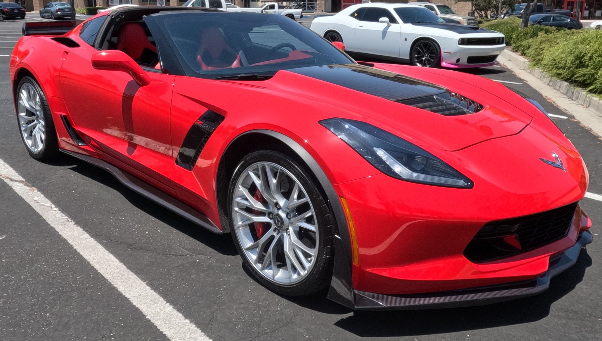 SOLD - 2017 Z06 Coupe, A8, 3LZ, Z07, Torch Red / Adrenaline Red, 41k ...