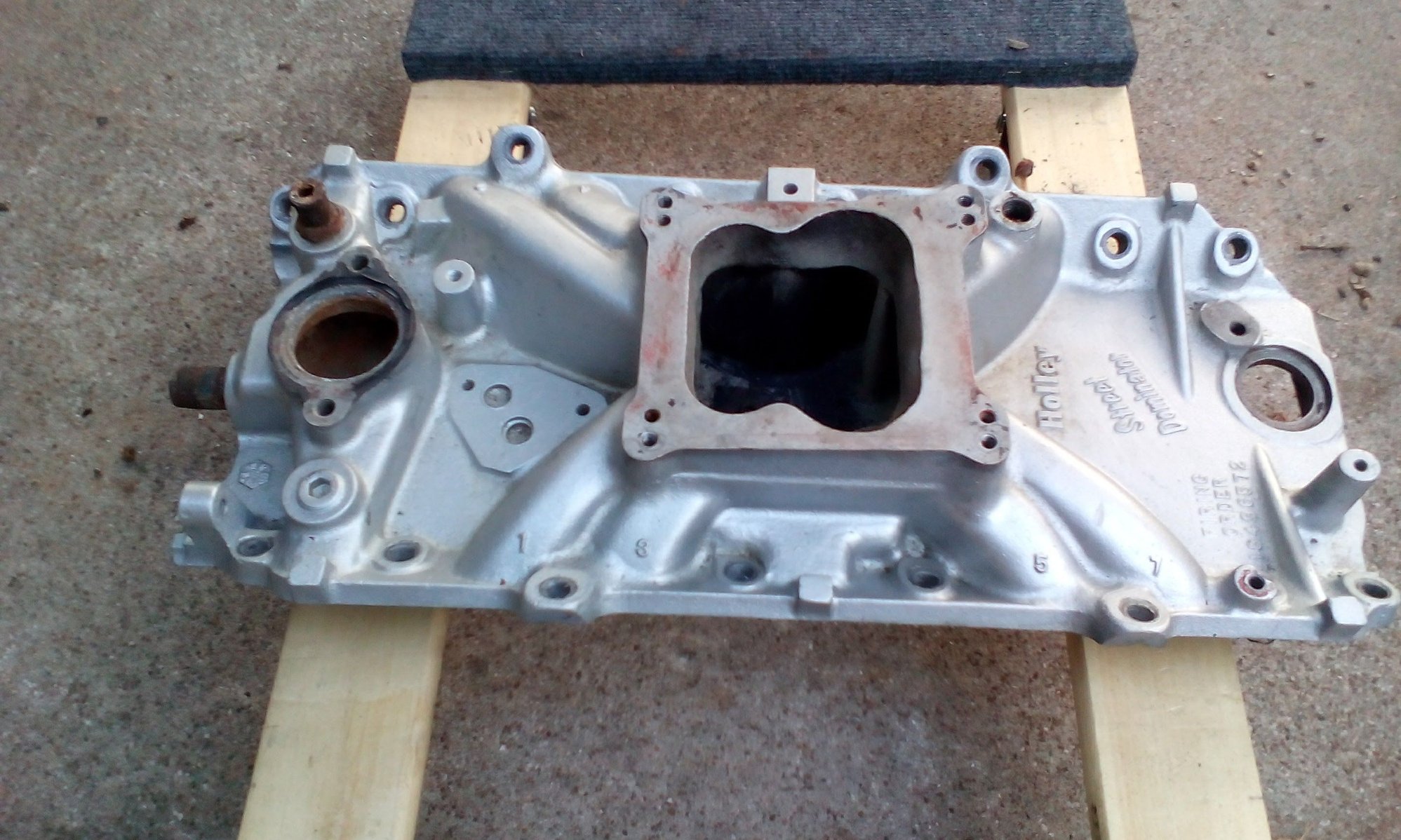 FS (For Sale) BBC Aluminum low profile intake manifold - CorvetteForum ...