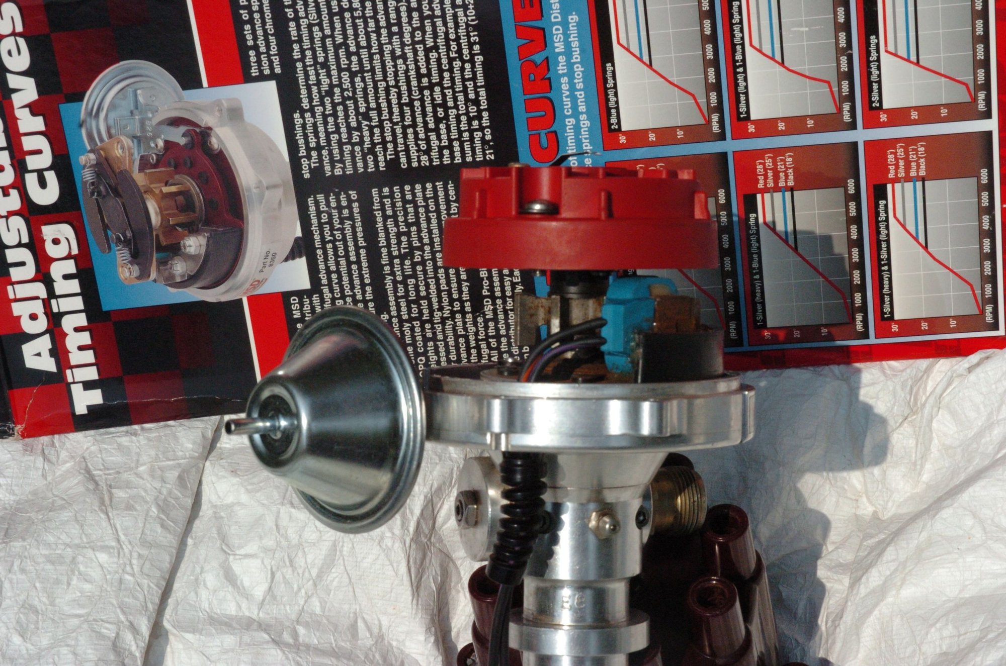 F/S MSD 6AL and 8572 Pro-Billet Tach Drive Distributor - CorvetteForum ...